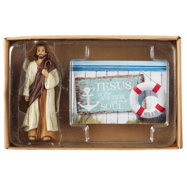 JESUS FIG/CRD JESUS IS THE ANCHO – Christ Missionary Catholic Gifts and ...