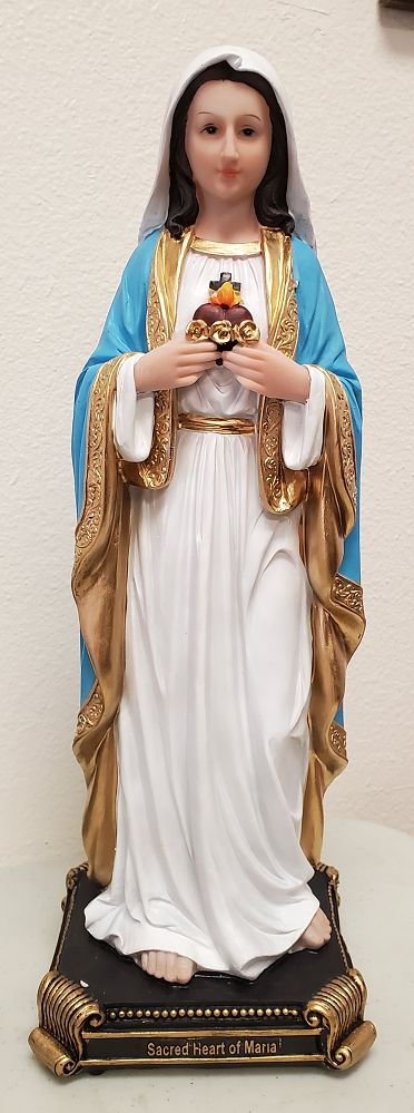 Sacred heart of Maria 16" – Christ Missionary Catholic Gifts and Books