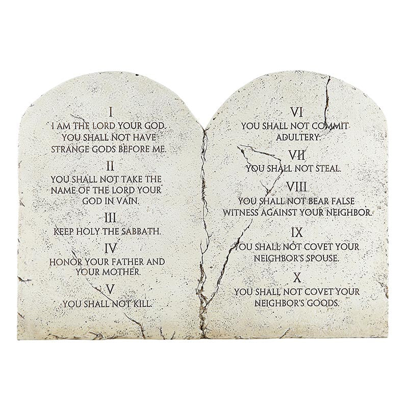 Ten Commandments Statue A6-R – Christ Missionary Catholic Gifts and Books