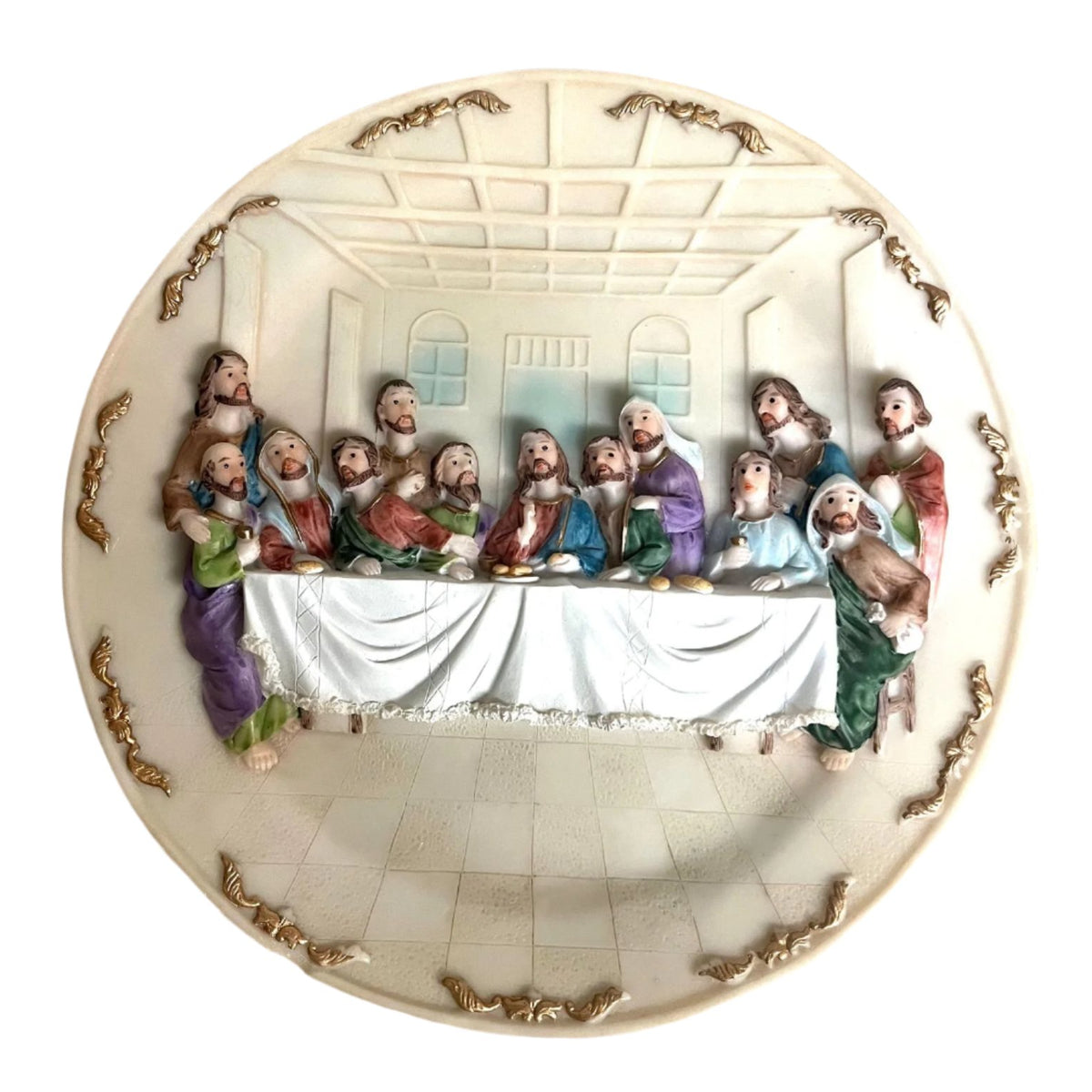 LAST SUPPER ROUND WITH STAND 7.5" C4 C – Christ Missionary Catholic ...