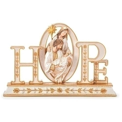 6.5"H HOPE FIGURE WITH HOLY – Christ Missionary Catholic Gifts and Books
